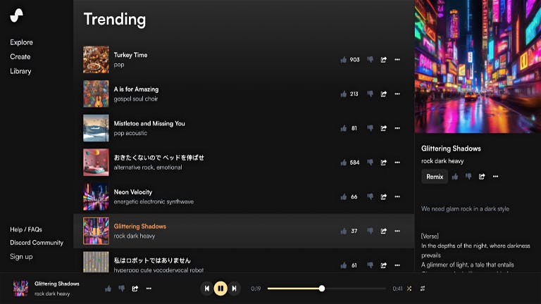 Suno AI | Suno is building a future where anyone c | Welcome AI