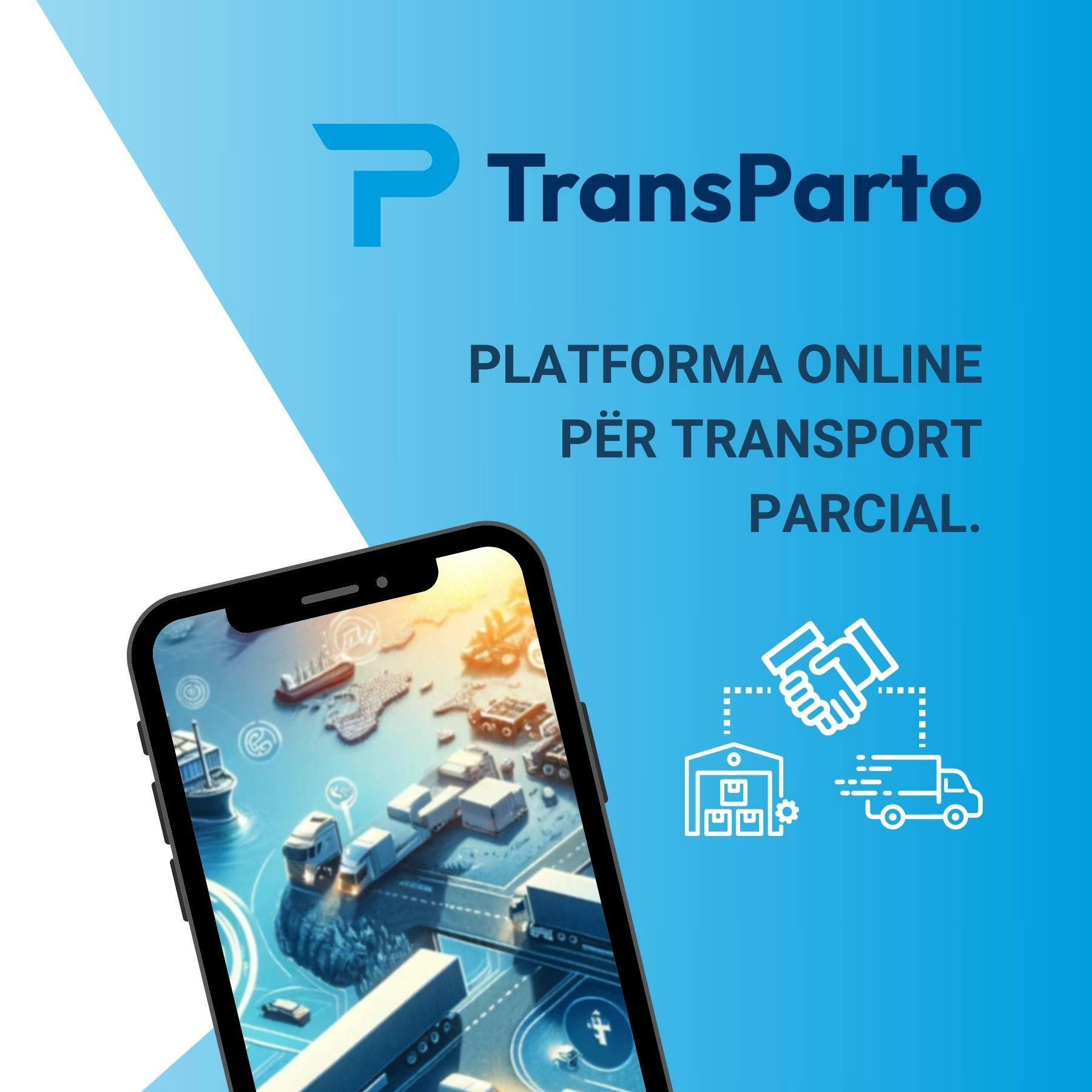 TransParto - Platforma Online për Transport Parcial!