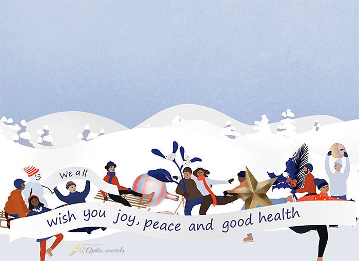 Joyful Times | Ojolie eCards | Holiday eCard for Business, Company ...