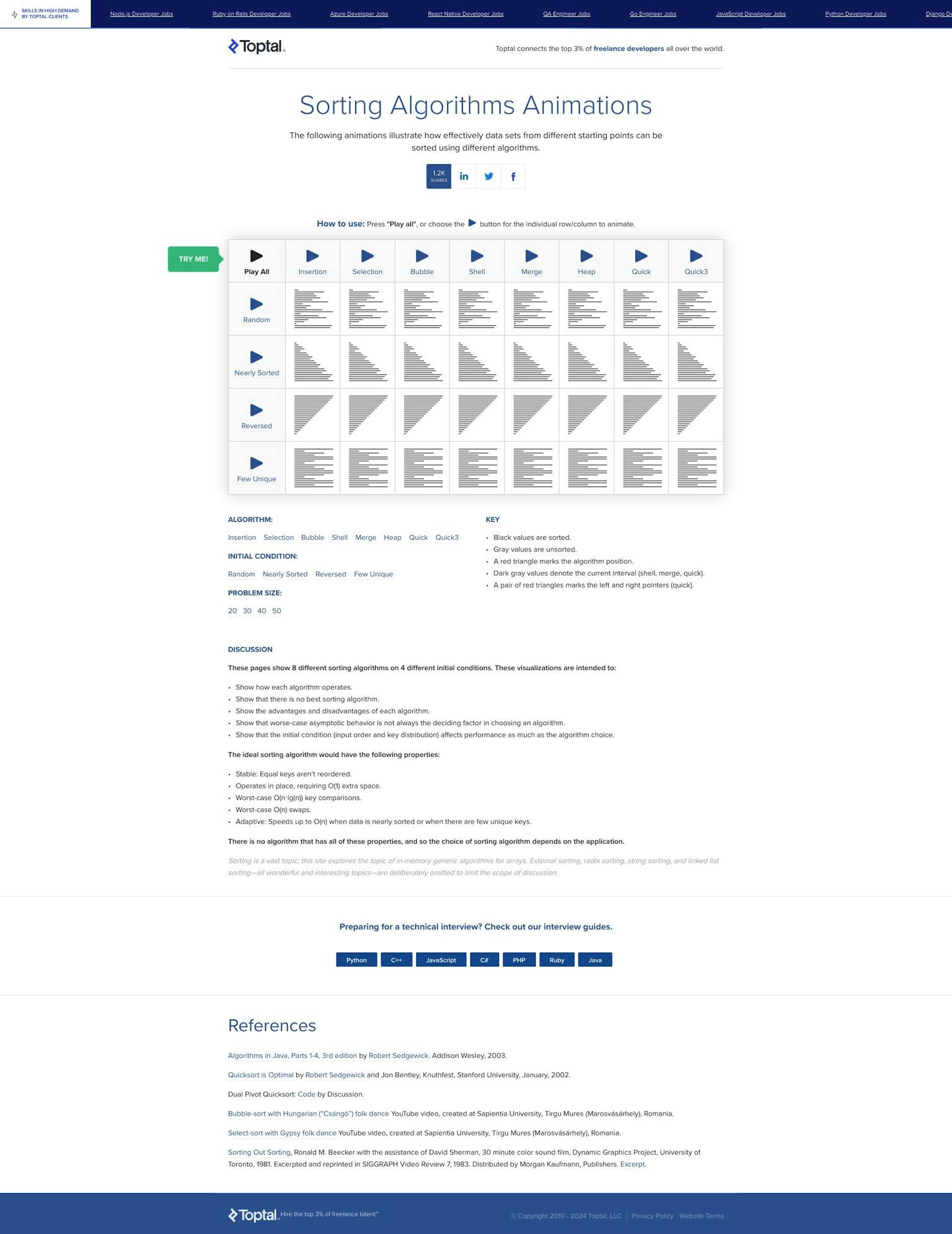 Free Sorting Algorithm Anumations B2B tool driving 3,500 monthly visits Free Sorting Algorithm Anumations B2B tool driving 3,500 monthly visits