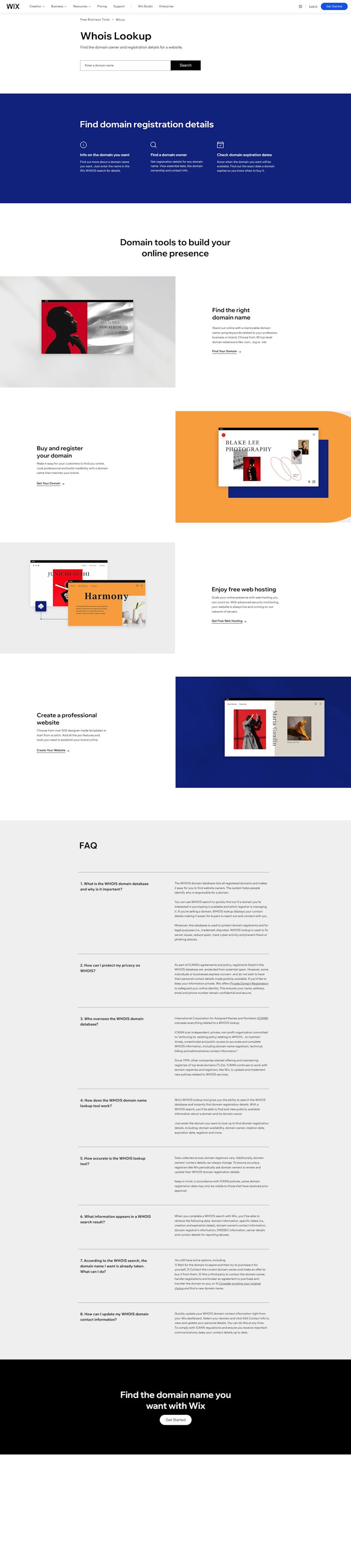 Free WHOIS Domain Search B2B tool driving 277 monthly visits