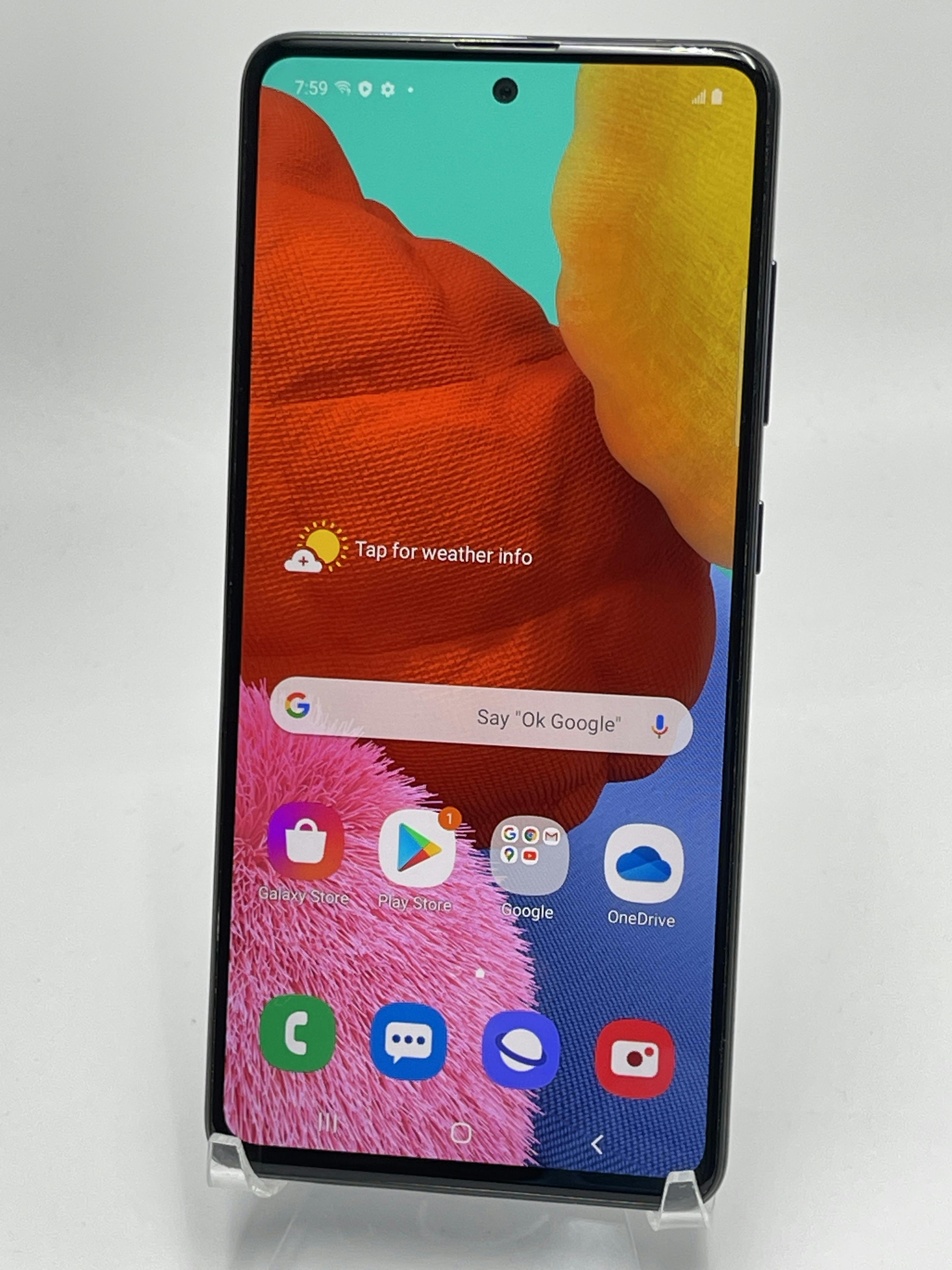 Samsung Galaxy A51 2019 (SM-A515U1) Prism Crush Black - 128GB - LTE ...