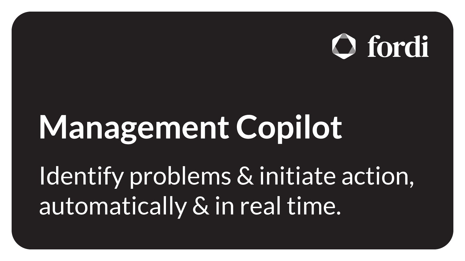 fordi | Real-Time Manager Intelligence