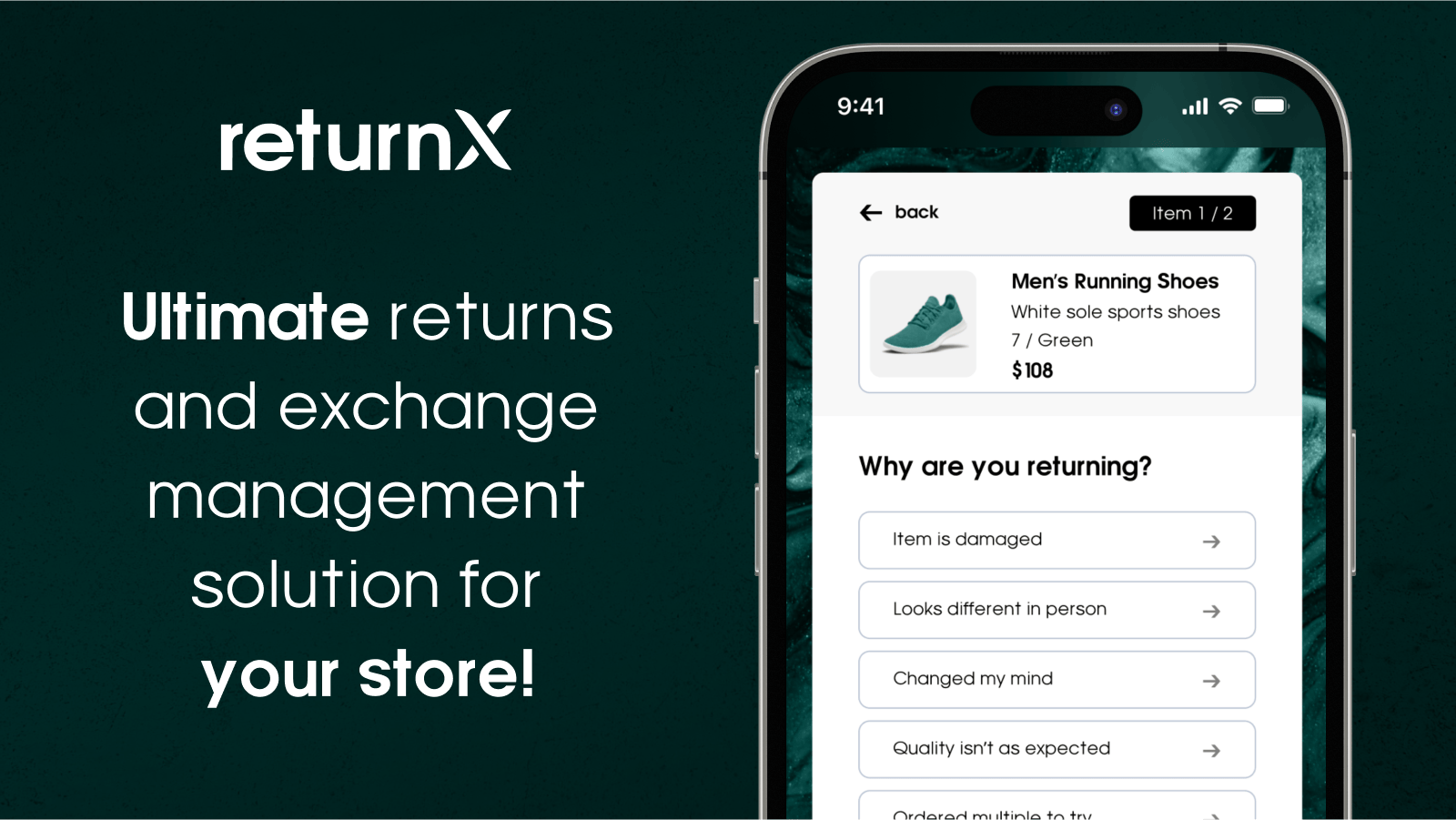- Returns & Exchanges Portal