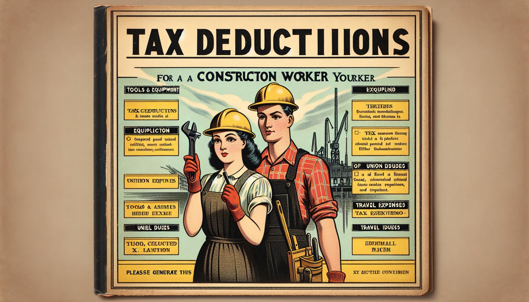 Construction Worker S Guide To Tax Deductions Essential Checklist