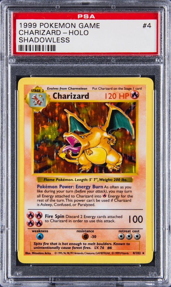 Shadowless Charizard