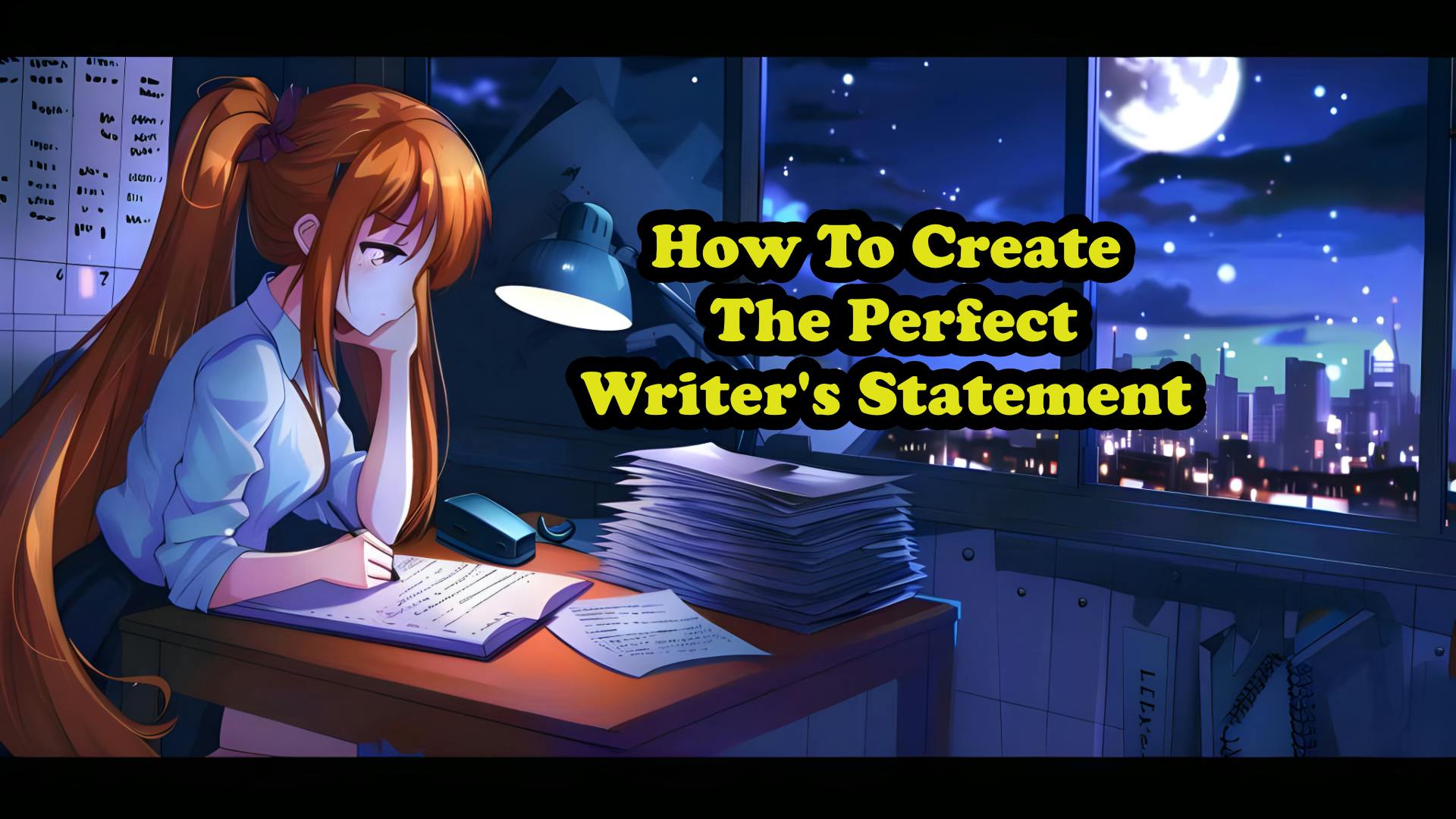 How To Create The Perfect Writers Statement