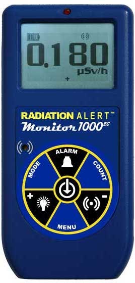 Radiation Alert Monitor 1000EC Gamma and X-Ray | Pacific-Tec