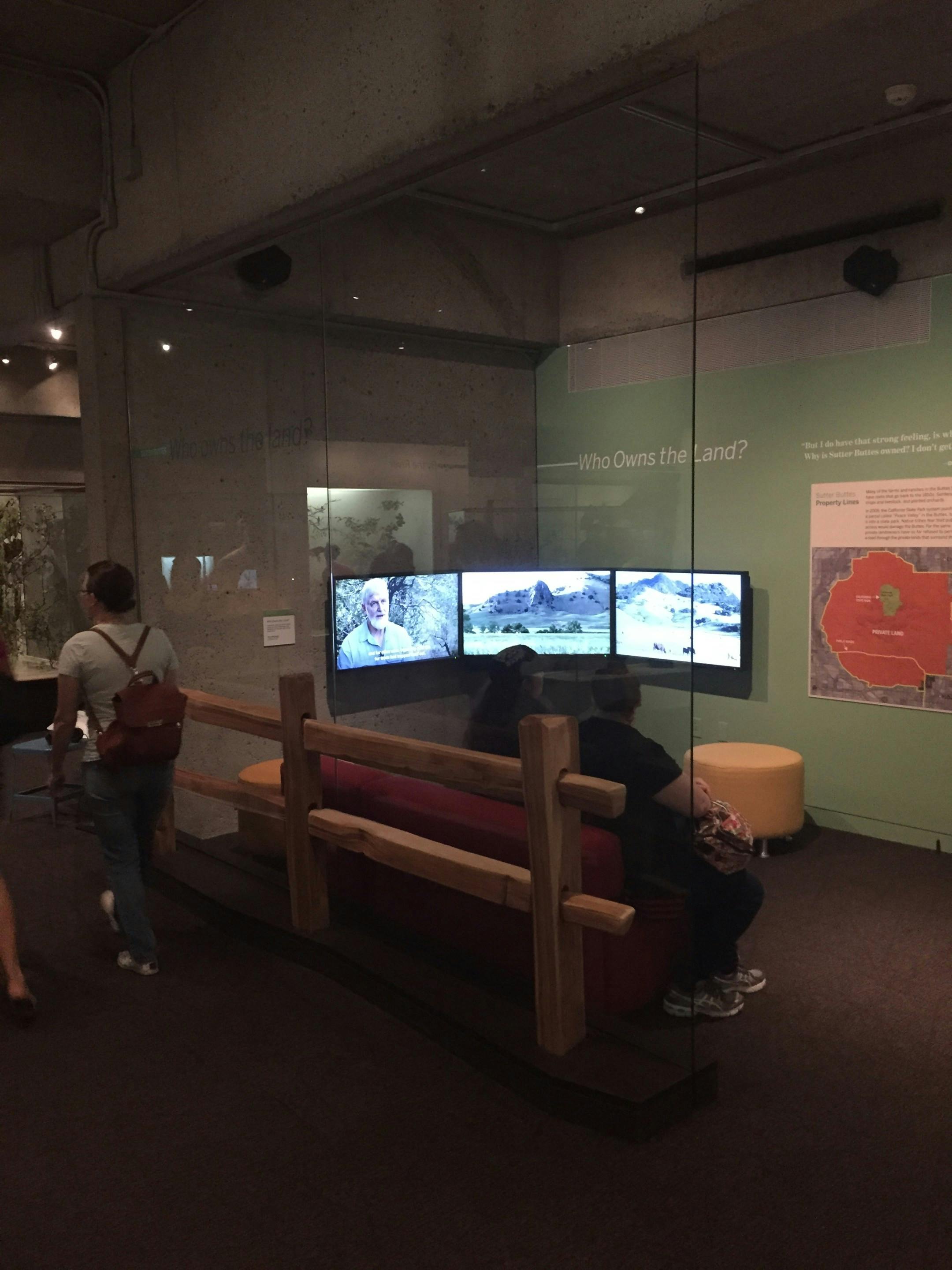 Glass Museum Display partition