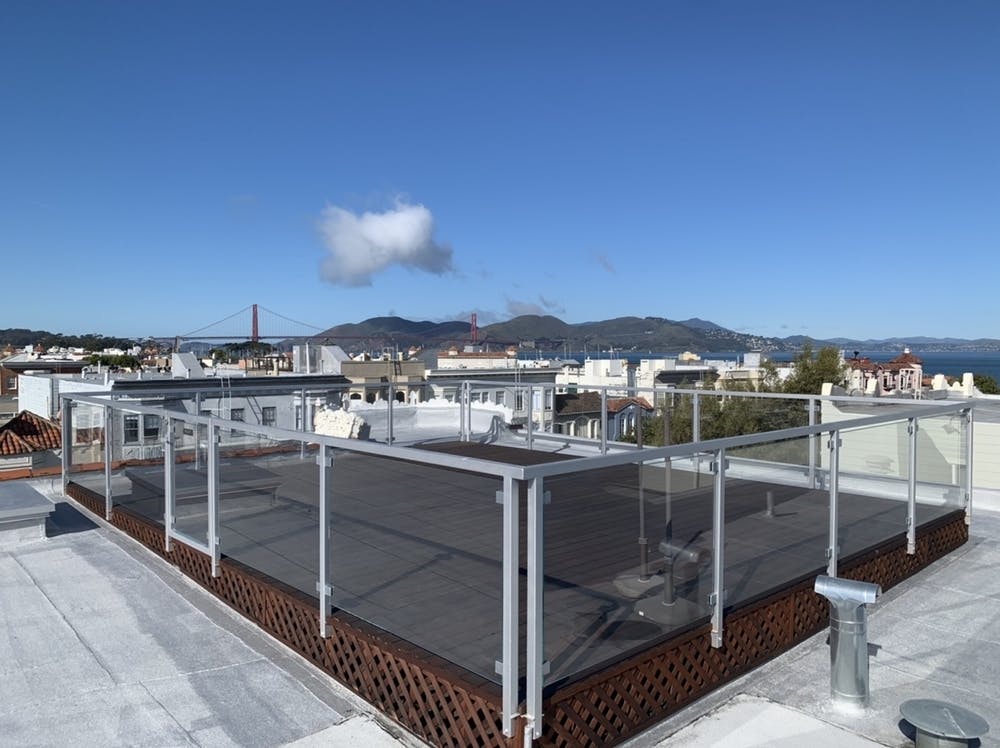Rooftop Deck Railing