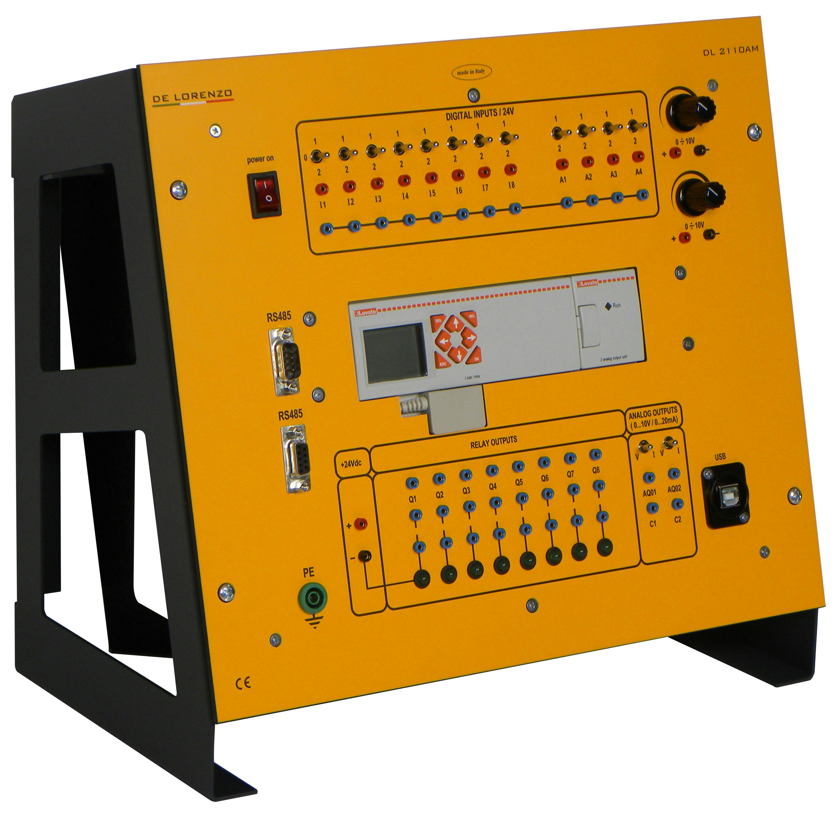PROGRAMMABLE LOGIC CONTROLLER - 12 IN/10 OUT DL 2110AM: De Lorenzo