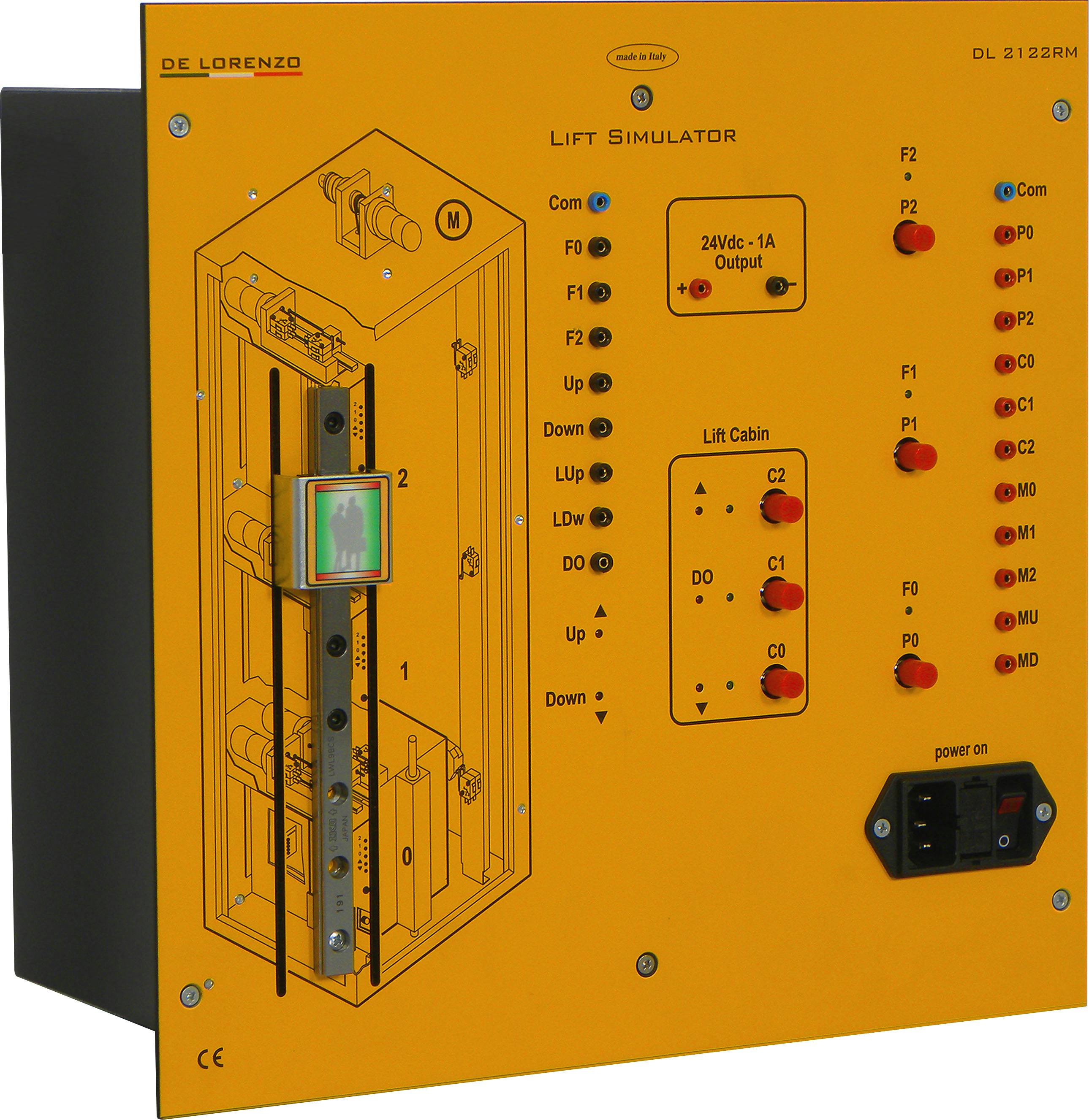 LIFT SIMULATOR DL 2122RM: De Lorenzo