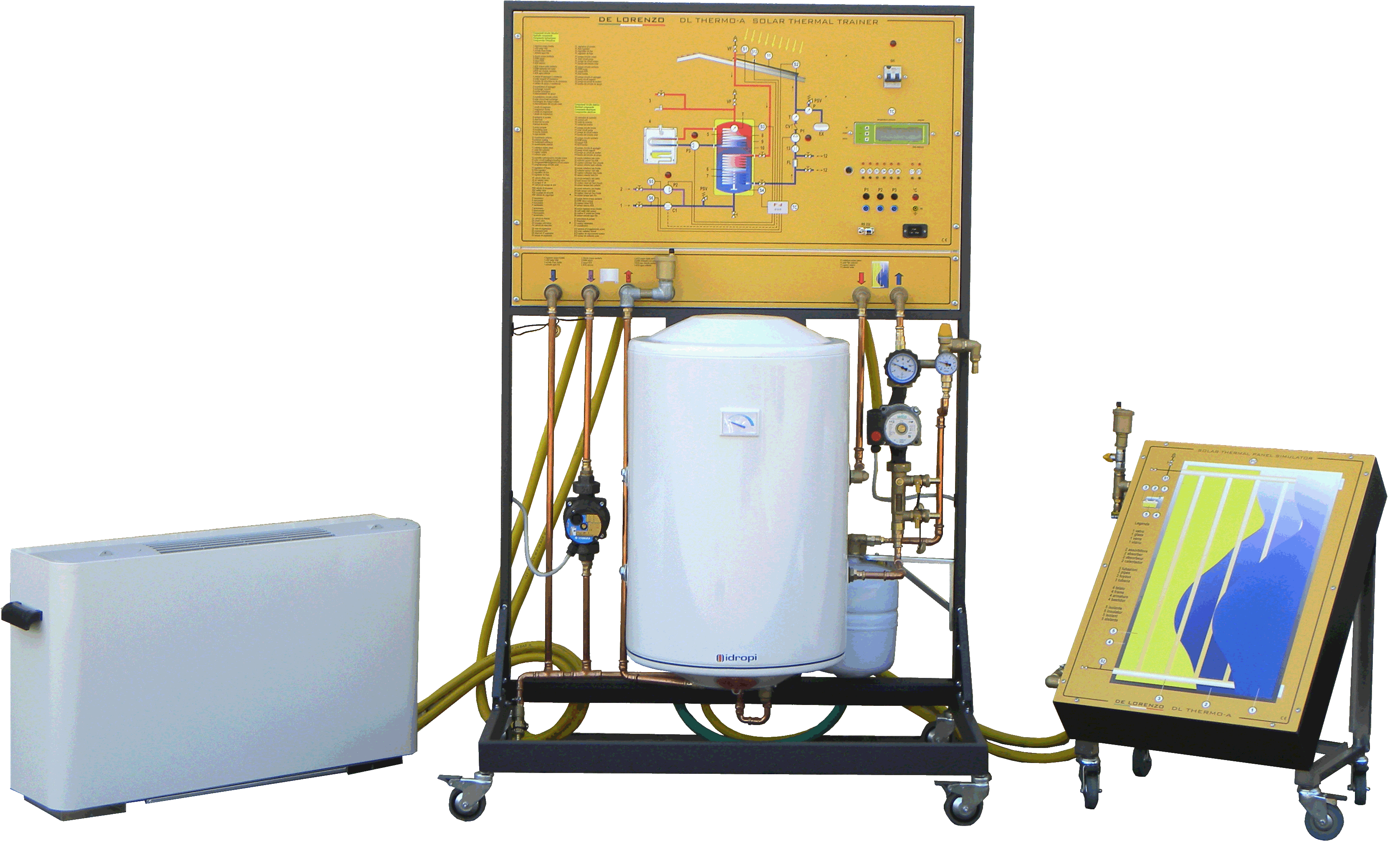 SOLAR THERMAL ENERGY TRAINER DL THERMO A1 De Lorenzo solar-thermal-energy-trainer-dl-thermo-a1-de-lorenzo