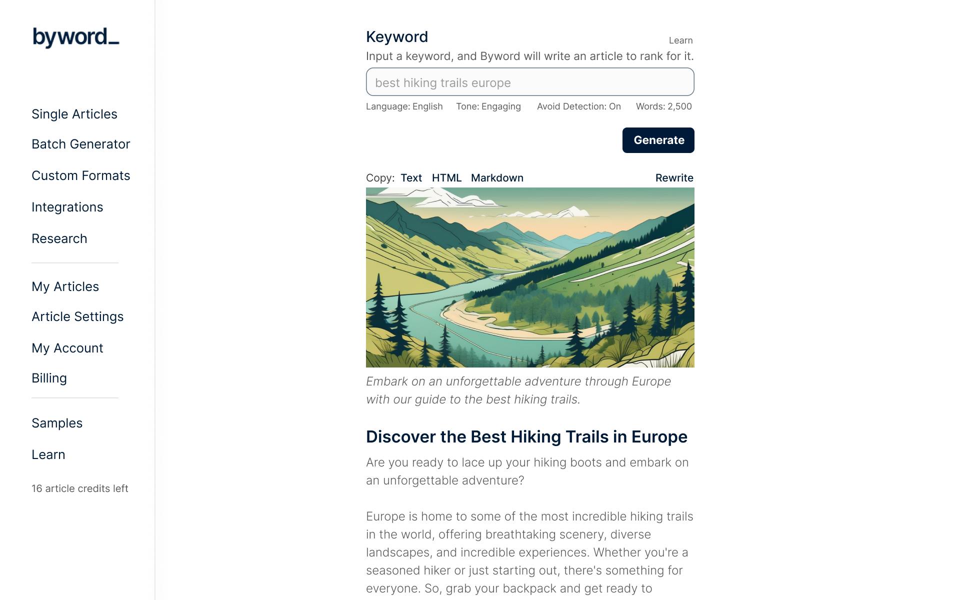 SpeedyBrand vs. Byword: Which AI writing tool is better?