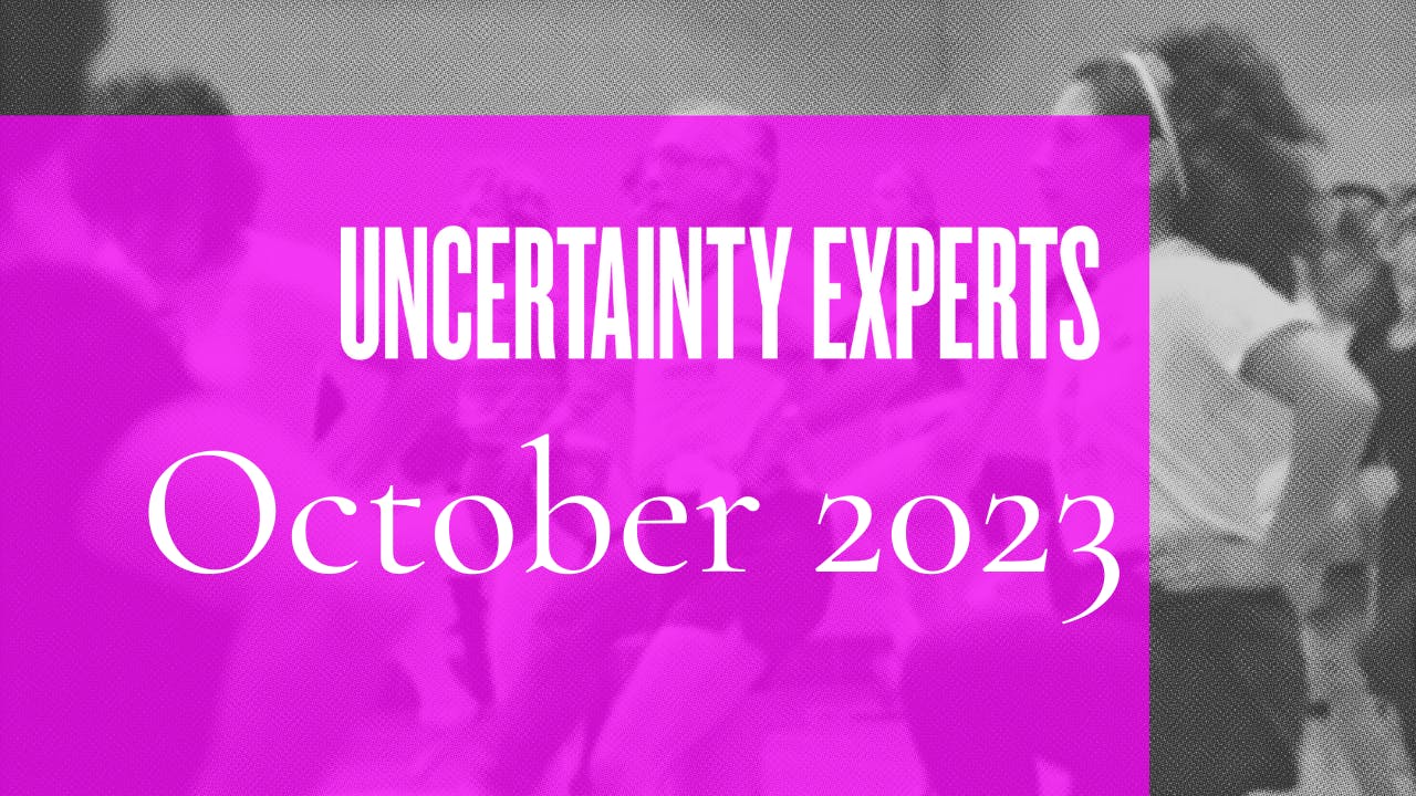 The Uncertainty Experts Experience October 2023| Escape the City