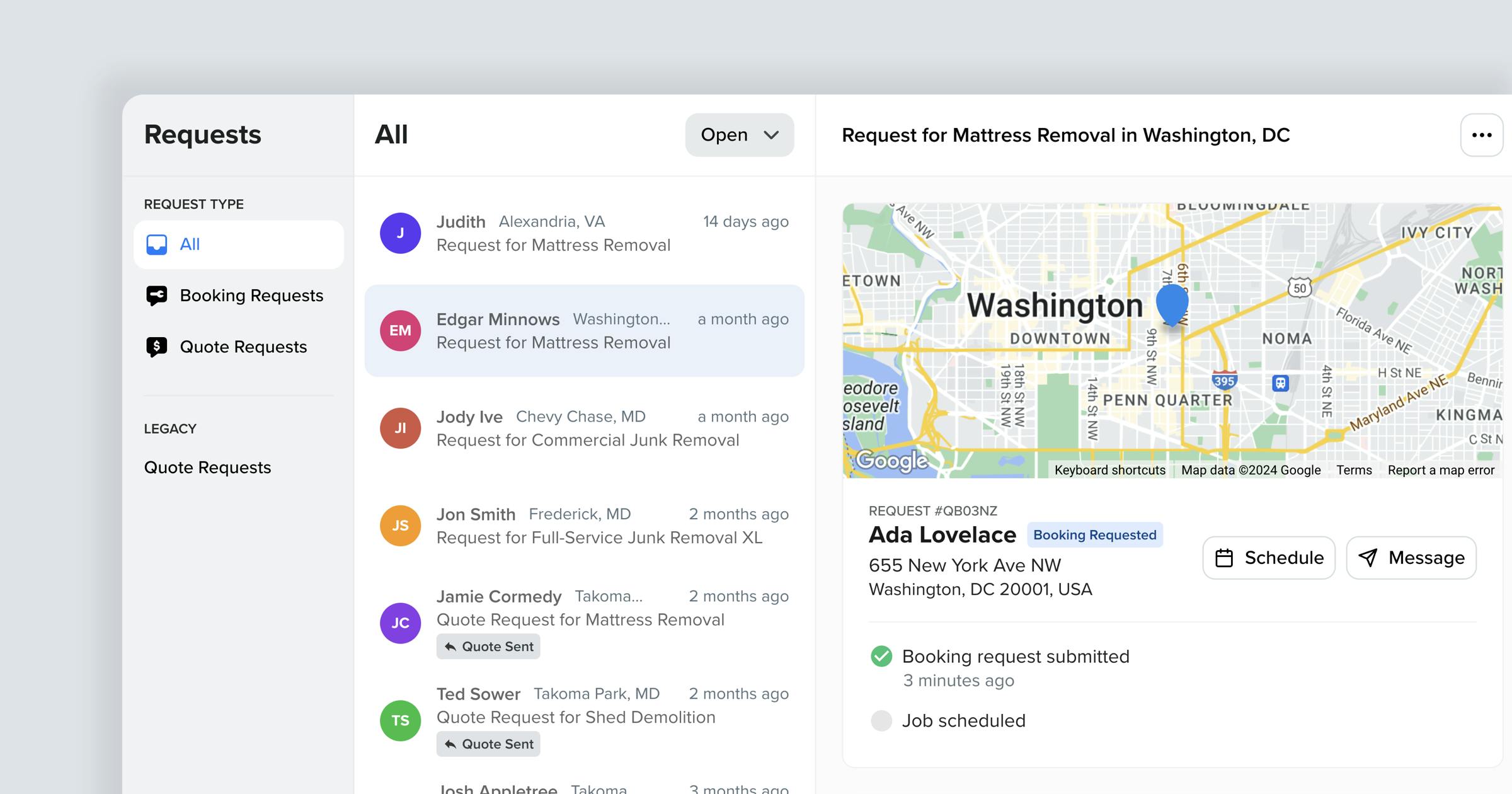 Request Management Software for Home Service Businesses | Zenboker