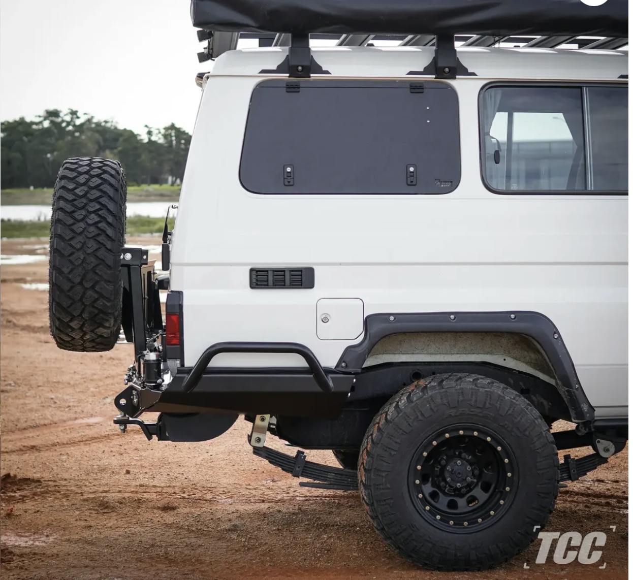 Land Cruiser 75/78 Series Troopy Rear Bumper | Long Range America