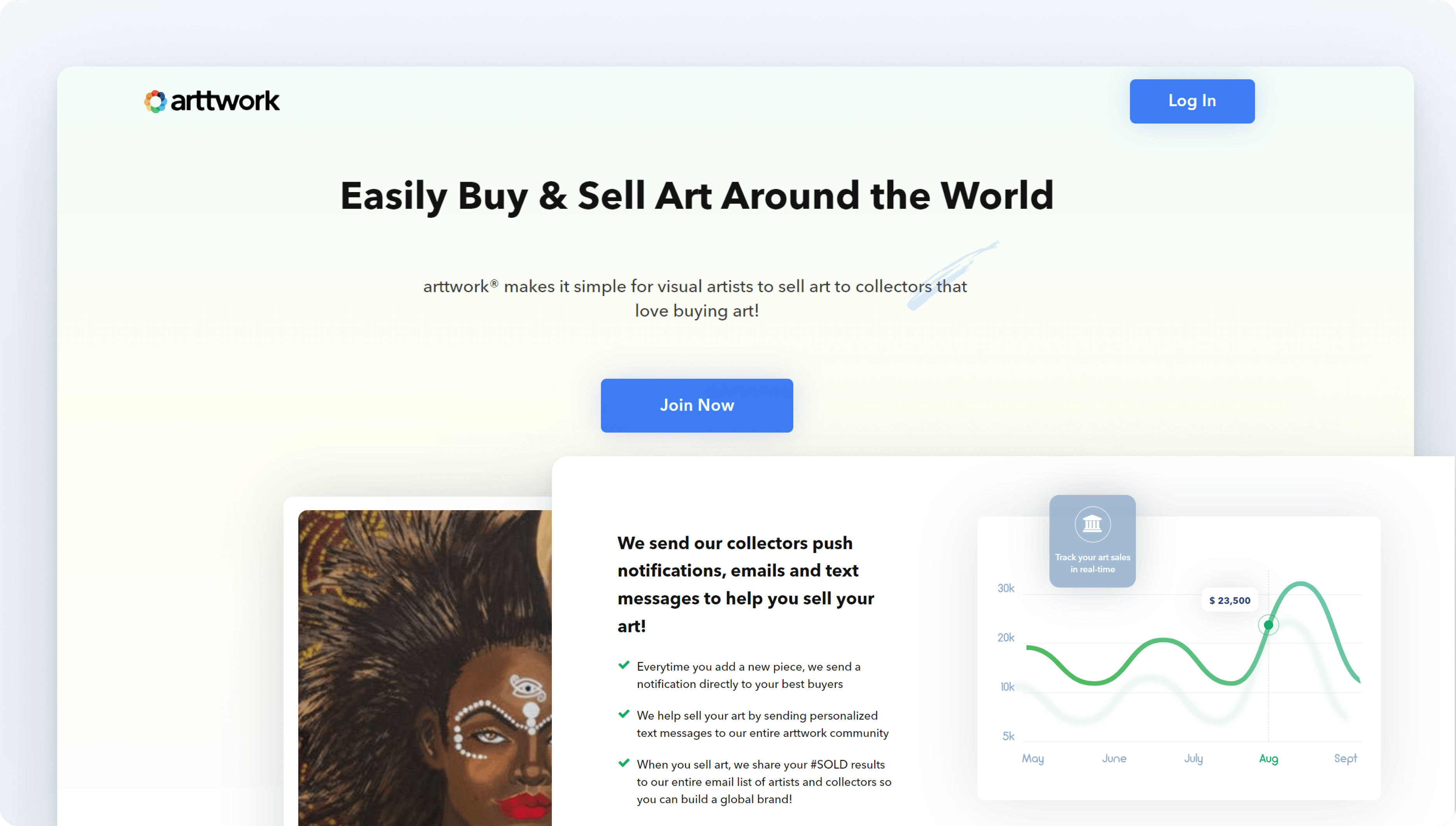 Arttwork (Marketplace Platform) | Built on Bubble.io by Zeroqode
