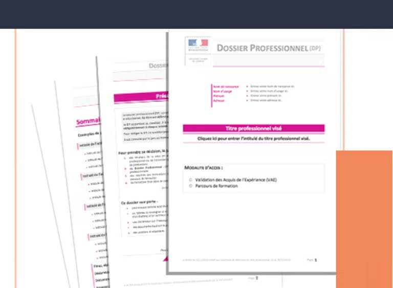 Comment bien rédiger son dossier professionnel