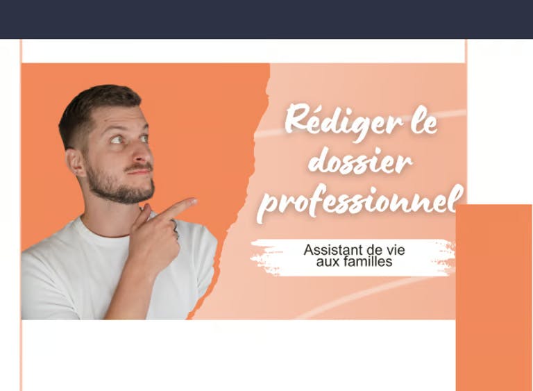 Dossier professionnel de l'Assistant de vie aux familles (ADVF)