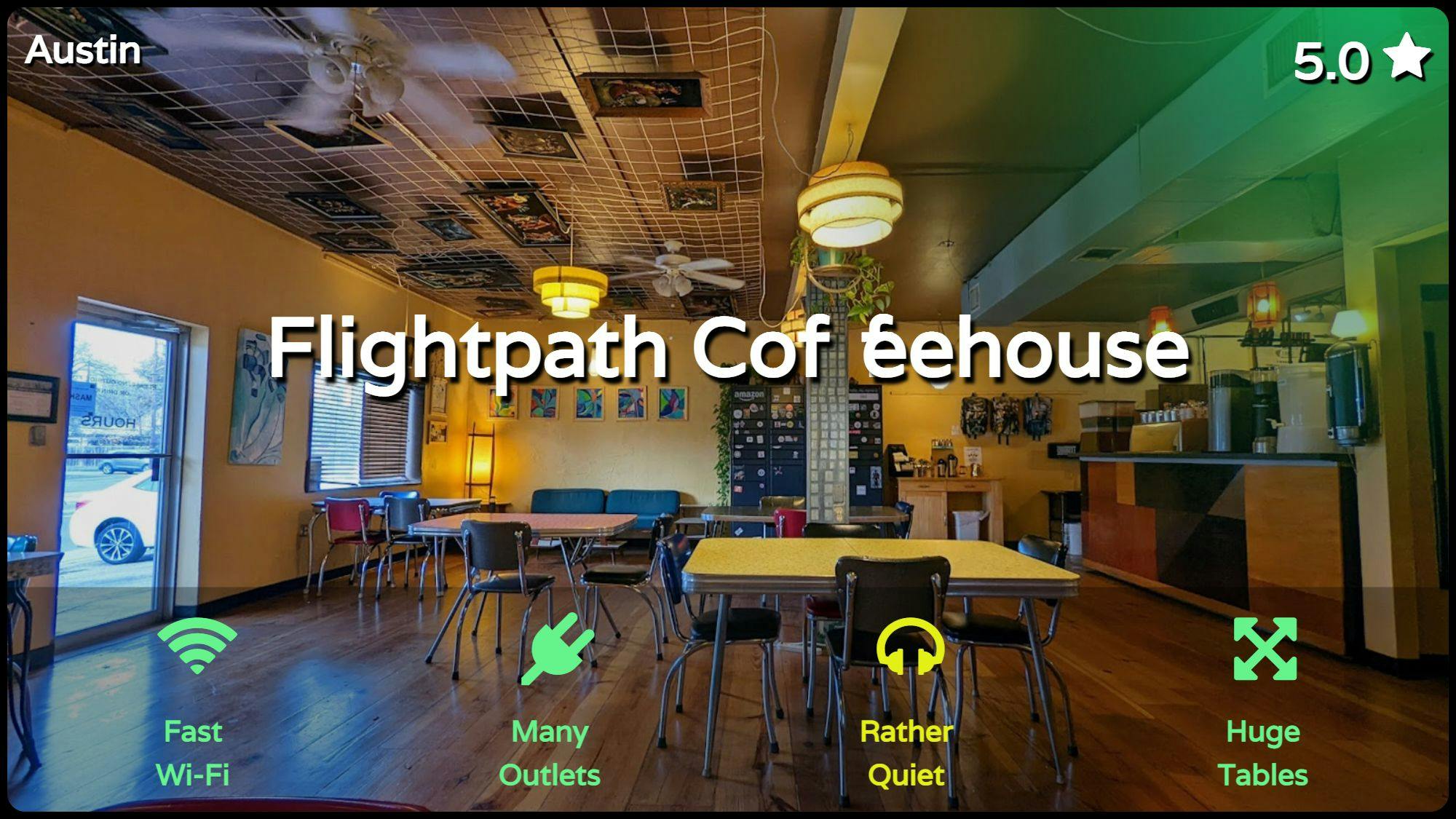 Is Flightpath Coffeehouse a good place to work?
