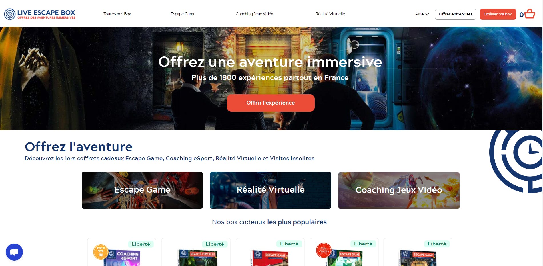 Expérience de Réalité Virtuelle - Vivez l'Immersif chez Live Escape Box