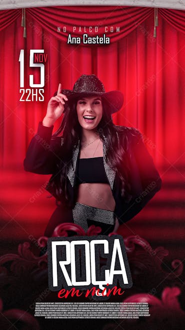 Flyer festival da ana castela story - [download] 25935 | Criativo Dahora
