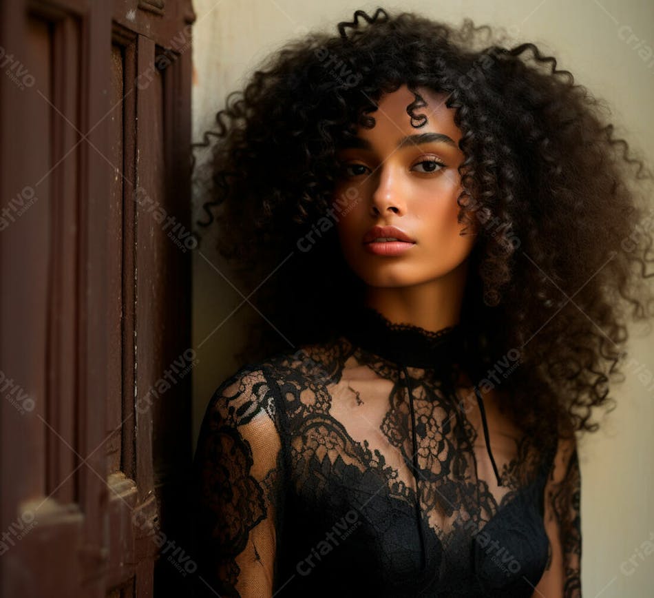 Imagine Uma Mulher Negra Parada No Coração De Uma Floresta 13 - Fotos ...