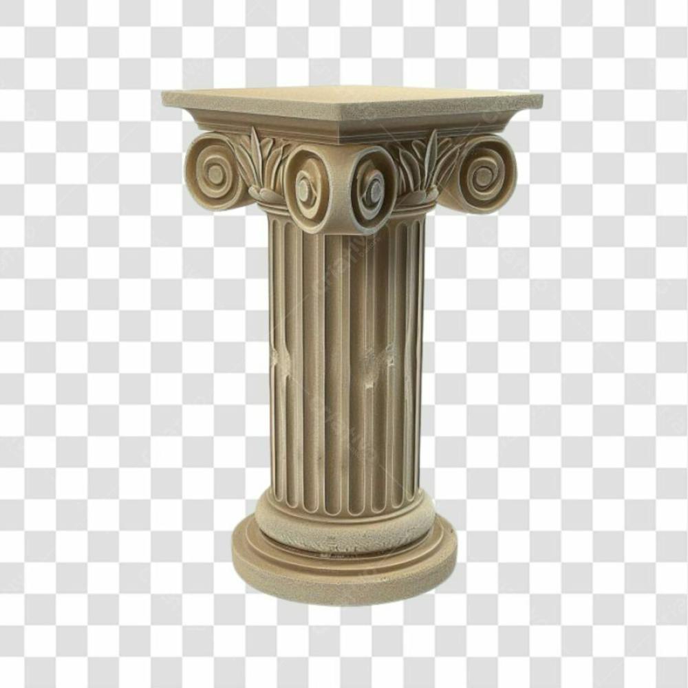 Coluna Grega Png Coluna Grega Branca Capitel Coríntio Trabalhada 60