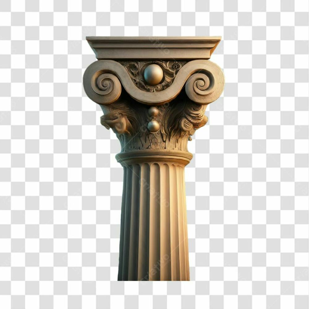 Icone Coluna Grega PNG com fundo transparente | PNG Grátis [download]