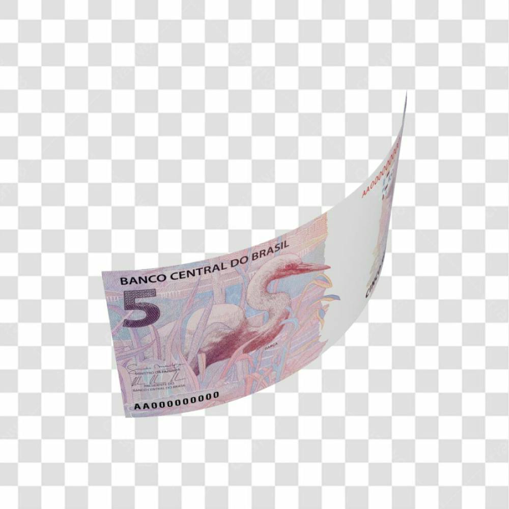 PNG Image of a 5 Brazilian Real Note with Transparent Background | PNG ...
