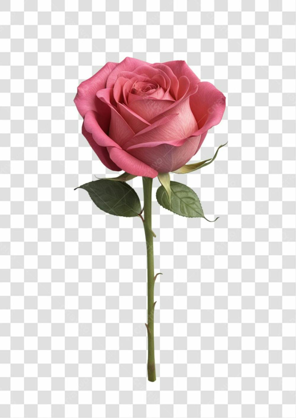 Flor Rosa Png Transparente | PNG Premium [download]