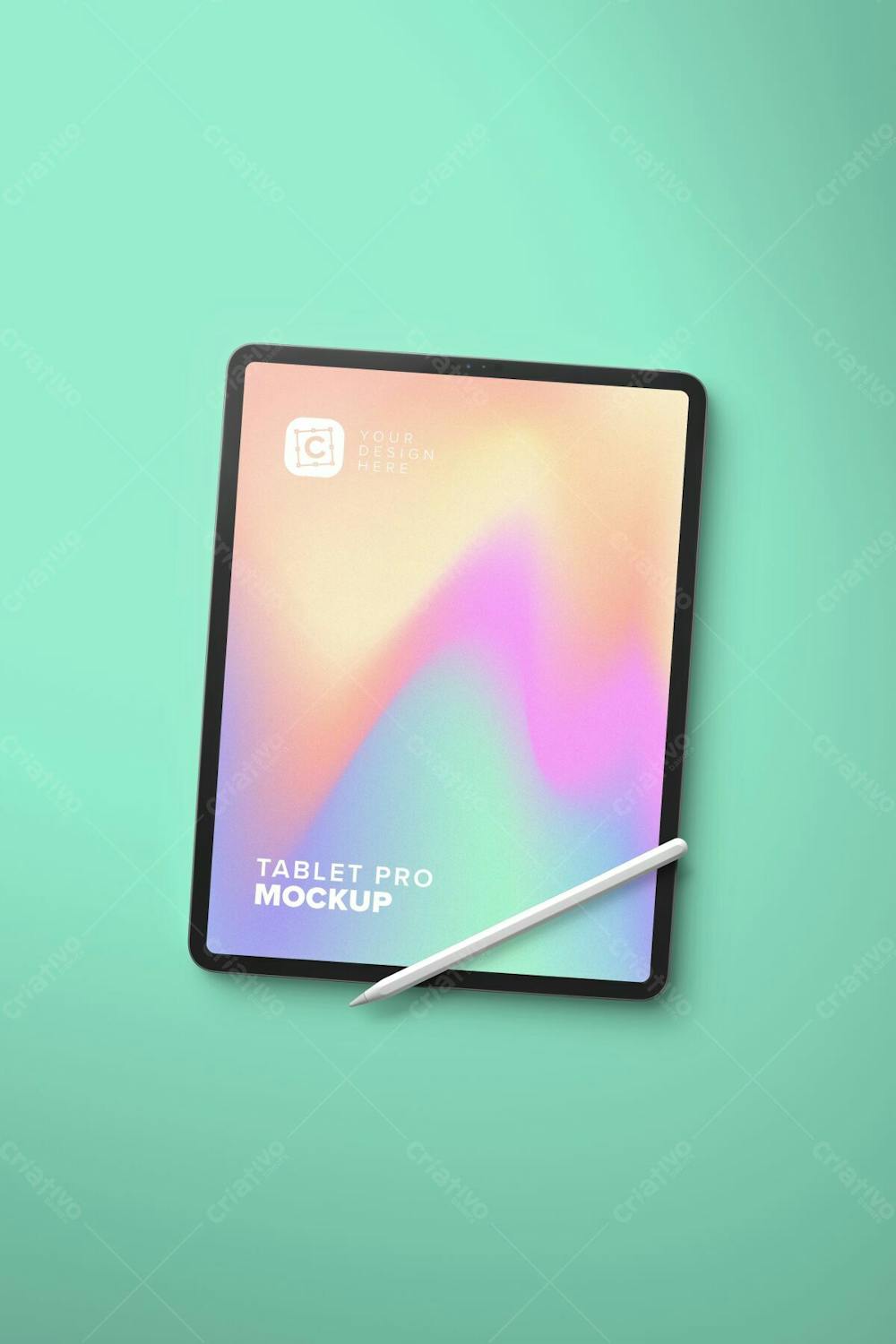 Mockup Tablet PSD Editável para Apresentações | PSD Premium [download]