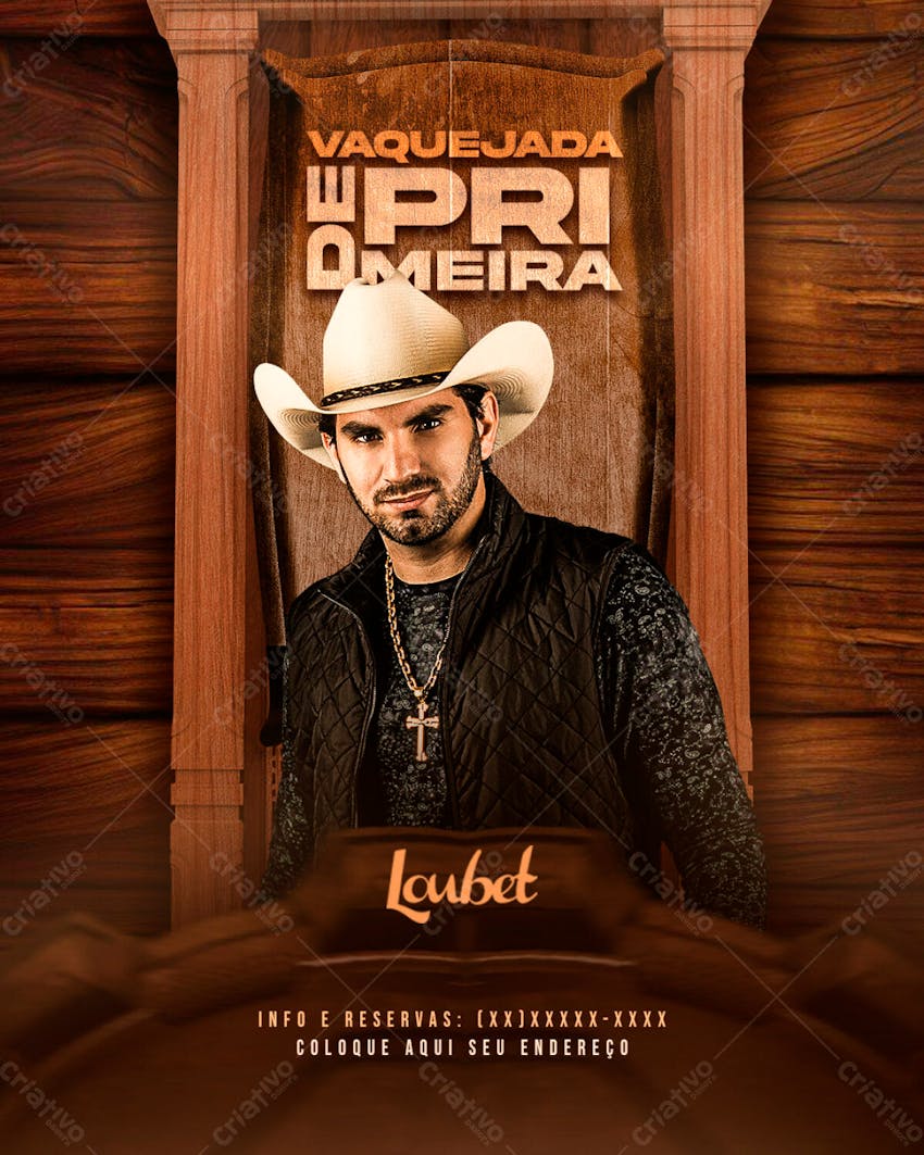 Flyers para artistas e eventos estilo fesra sertaneja modelo 147 ...