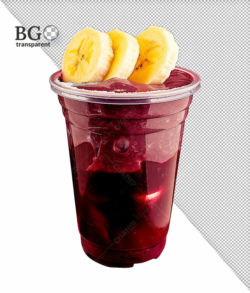 Copo de açaí em alta qualidade para composição - [download] 77693 ...