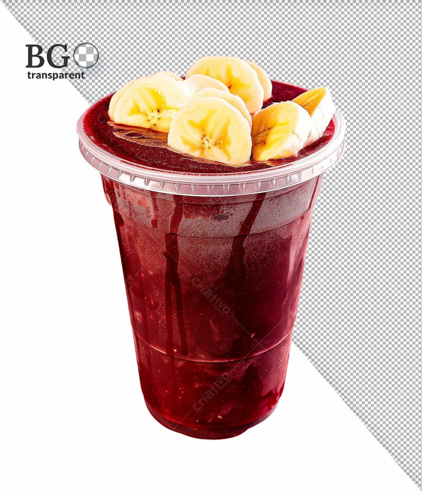 Copo de açaí em alta qualidade para composição - [download] 77694 ...