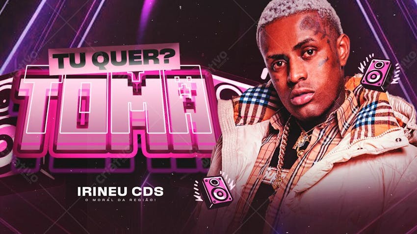 Flyer thumb capa cd banner youtube mc ig psd editável - [download ...