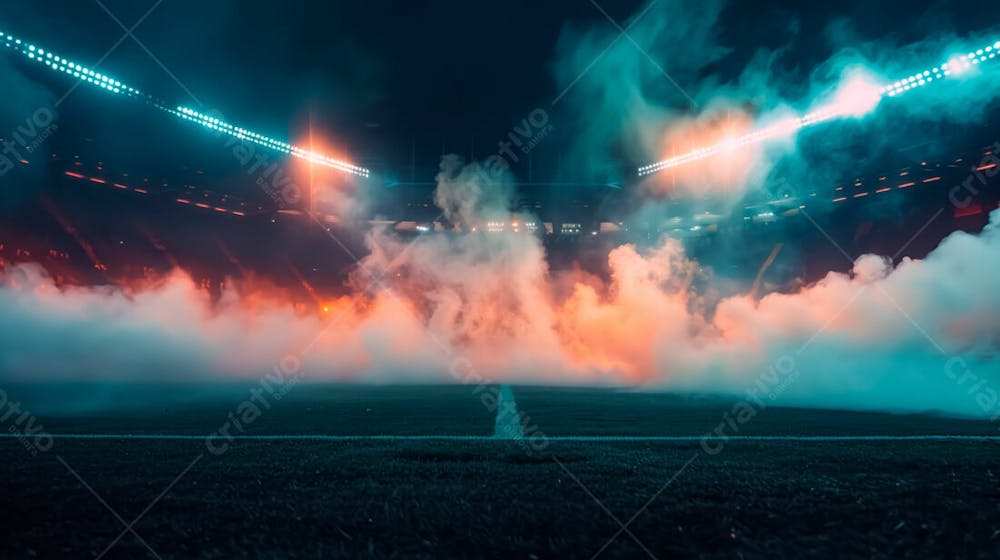 Imagem De Estádio De Futebol Para Composição De Flyer Esportivo | Fotos ...