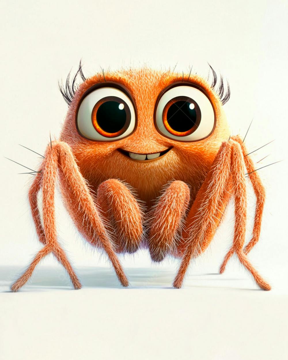 Imagem 3d de uma aranha fofa - [download] 88423 | Criativo Dahora