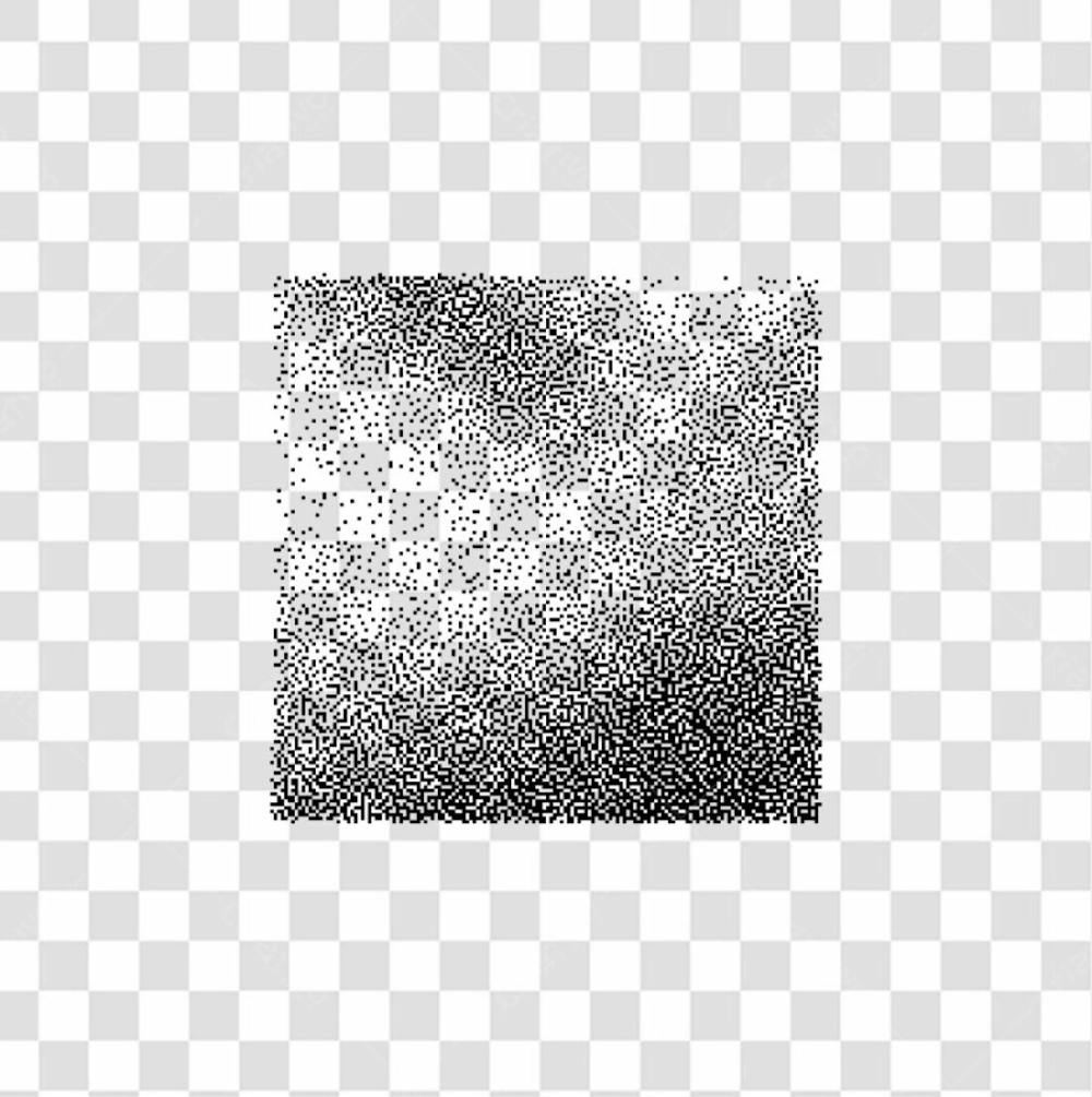 Dithering bitmap shapes png transparent background 12k - [download ...