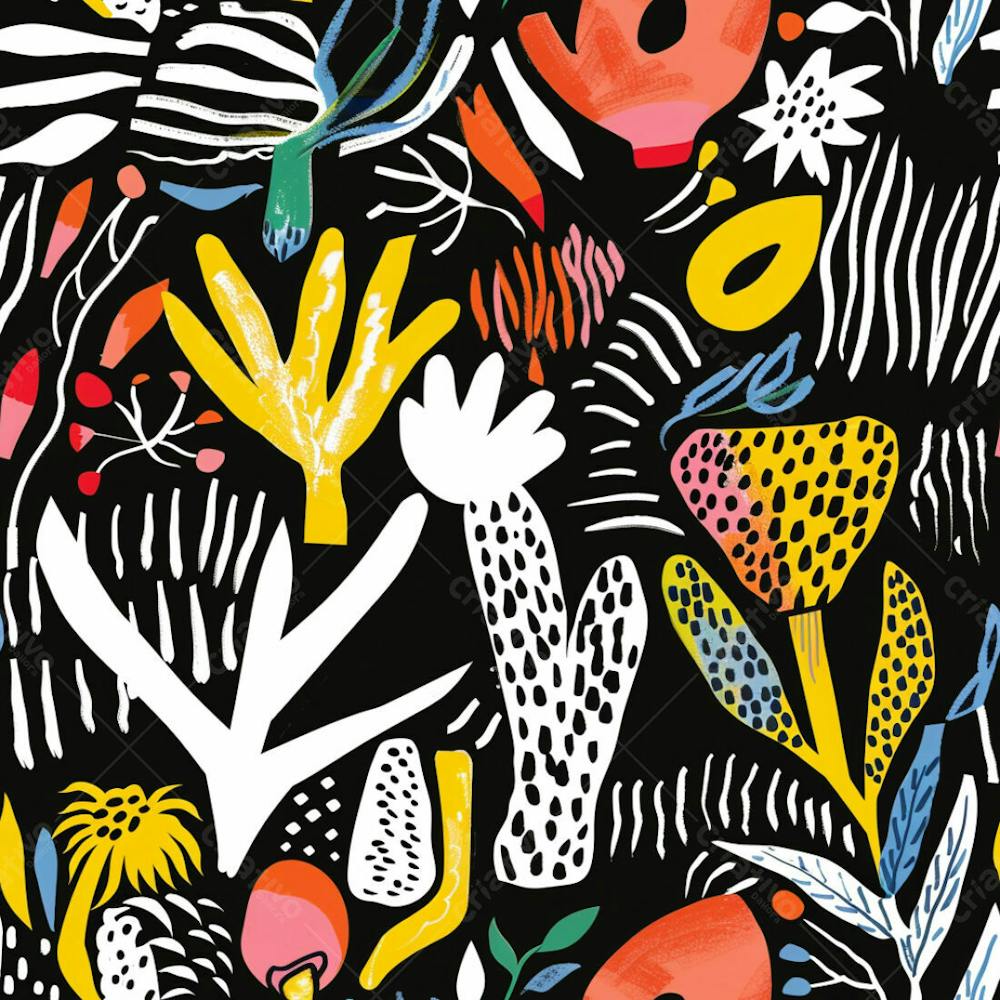 Doodles Pattern High Resolution Design Asset | Texturas Grátis [download]