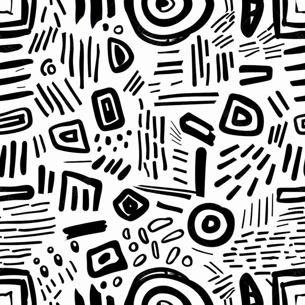 Doodles Pattern High Resolution Design Asset | Texturas Grátis [download]