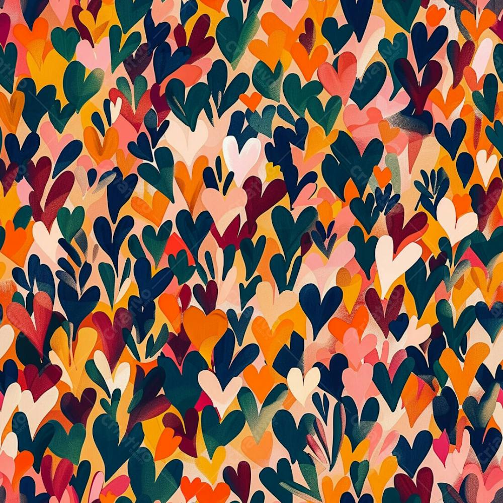 Heart Pattern High Resolution Design Asset | Texturas Grátis [download]