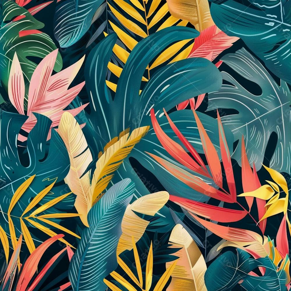 Jungle pattern high resolution design asset - [download] 134657 ...