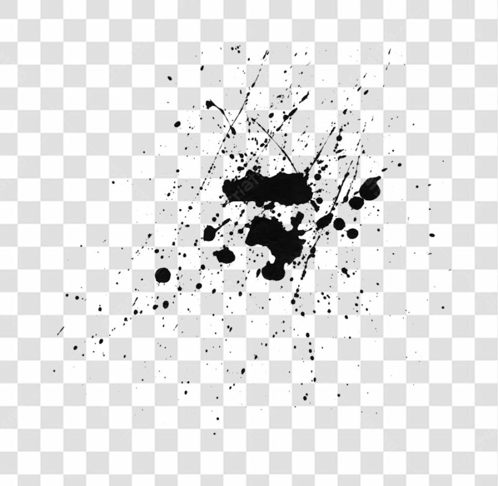 Ink splatter texture png 8k high resolution - [download] 139436 ...