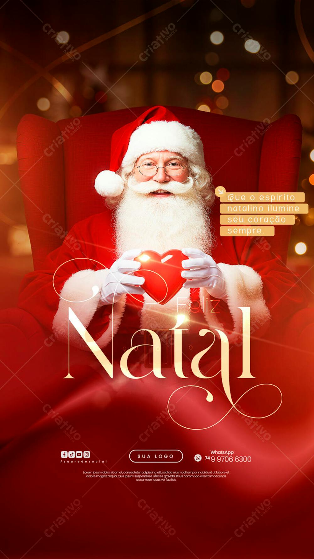 Editable PSD Christmas Flyer | PSD Premium [download]