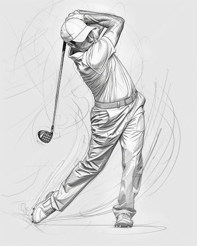 sketch golf