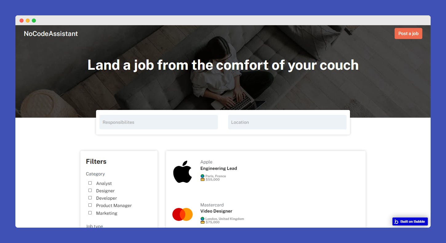 Job Lead Template