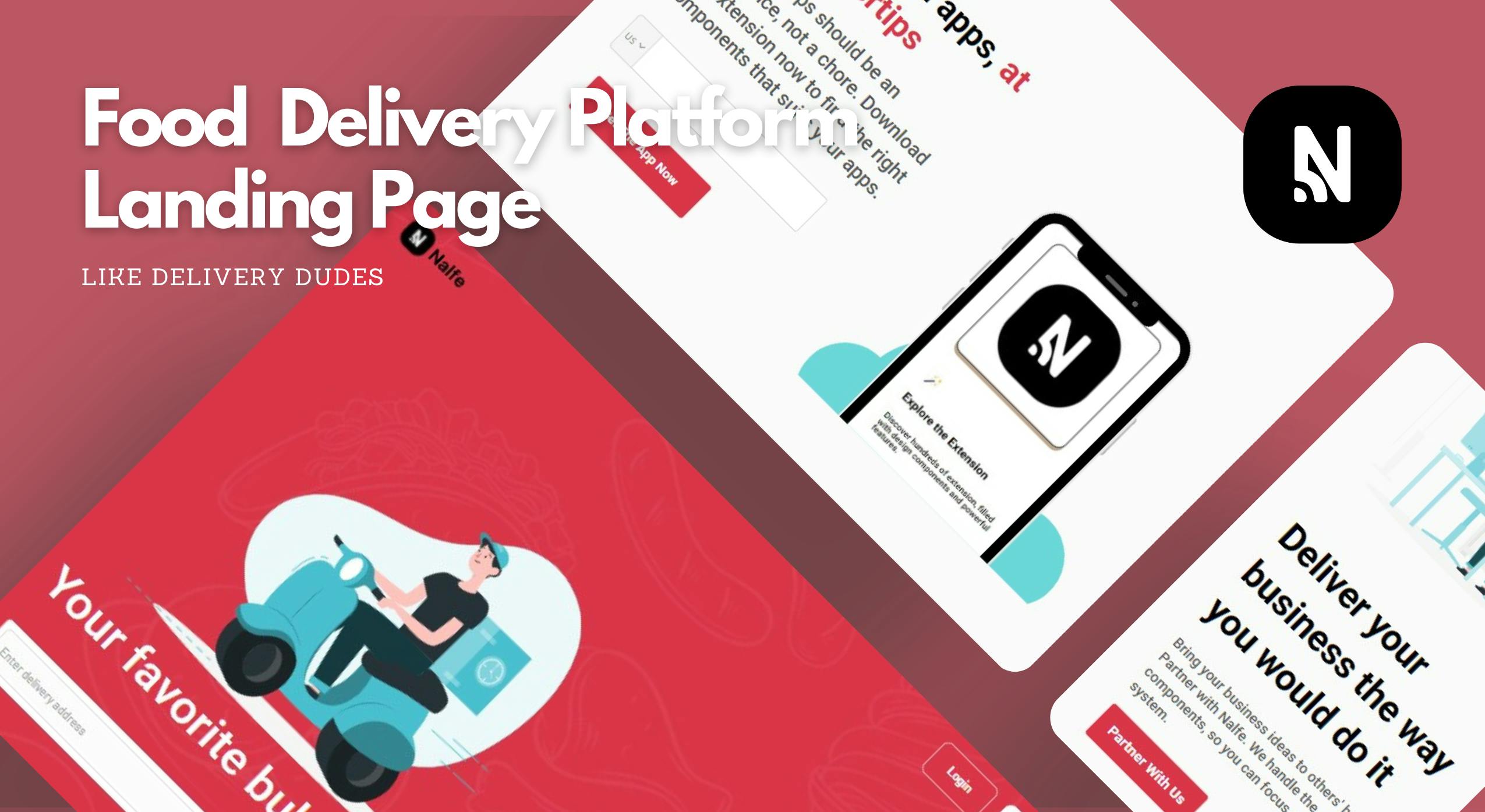 Food Delivery Platform Template | Bubble