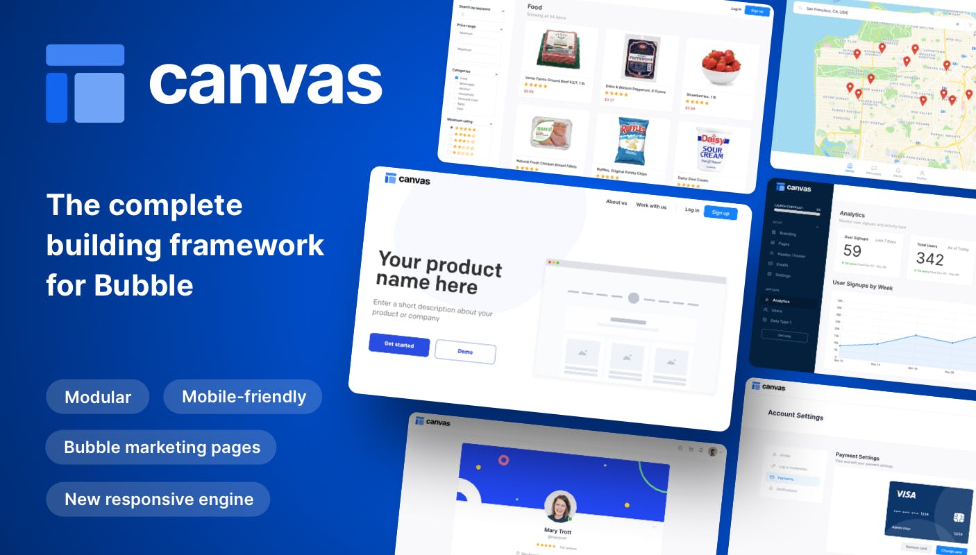 Canvas Base Template Template | Bubble
